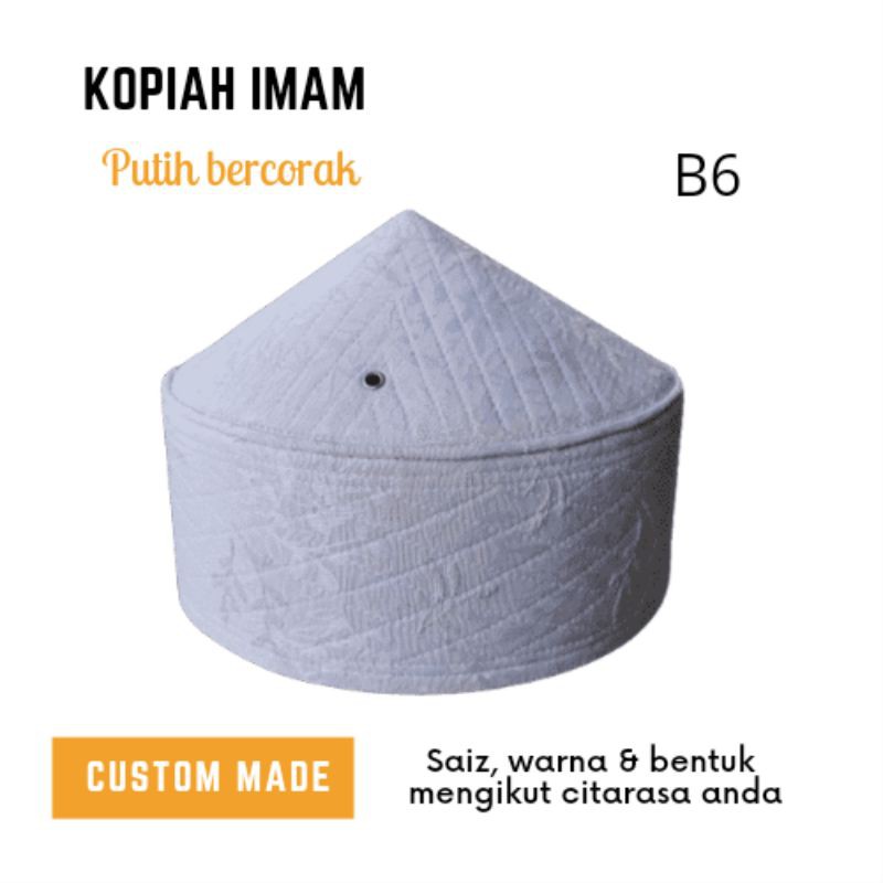 [Hand Made] Kopiah Imam - Kopiah Khurasan - Kopiah Aby - Kopiah Sufi ...