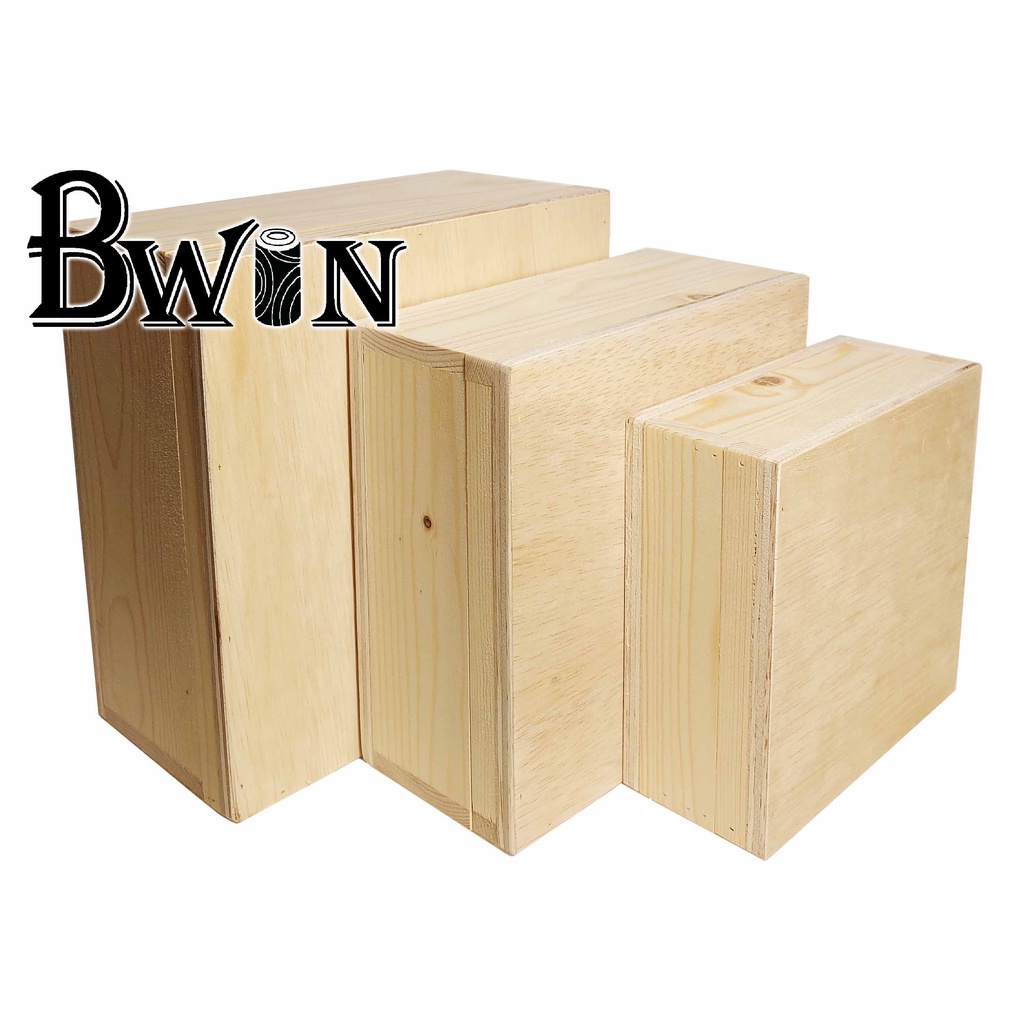 (Hot)(3 Size)Pine Wood Box Decoration B016,B017,B018 | Shopee Malaysia