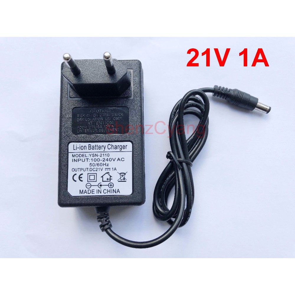 1PCS High quality 21V 1000mA 1A 5.5mm x2.1mm -2.5mmUniversal AC DC ...