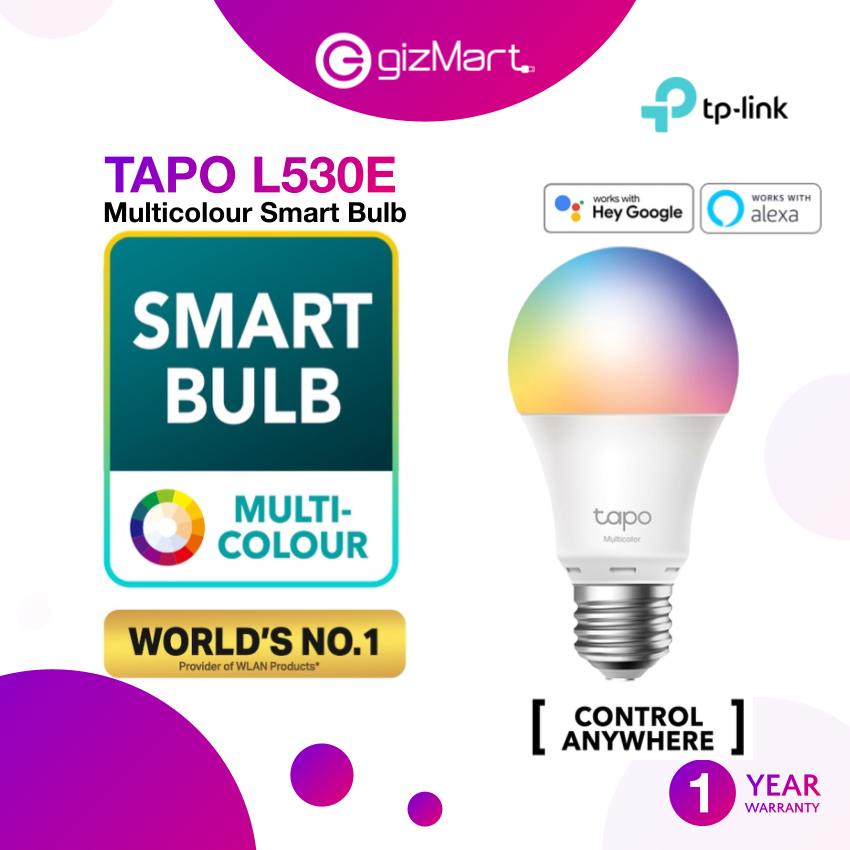TP-LINK Tapo L530E Wifi E27 Smart Multi Color LED Bulb(Google Assistant&Alexa/Voice&Remote ...