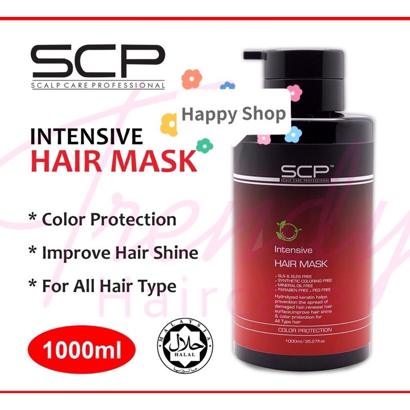 SCP Intensive Hair Mask 1000ml (100% Original) | Shopee Malaysia
