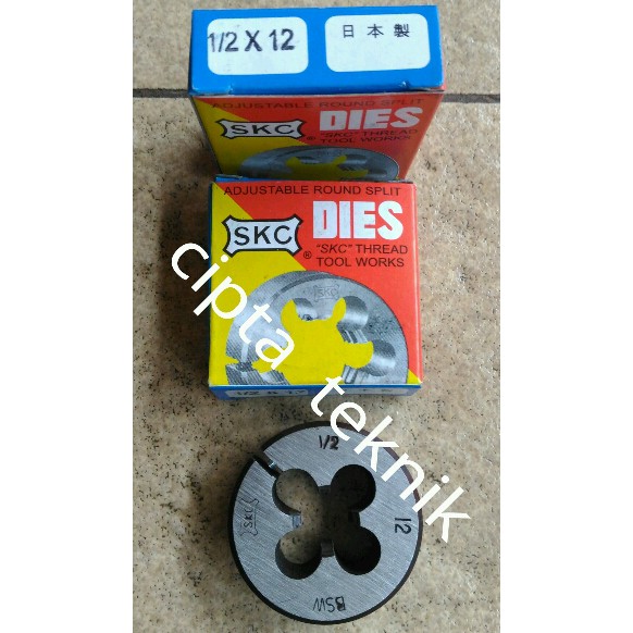 Snei Skc 1/2 inch x 12 BSW Round Dies 1/2inch x 12BSW Senei Senai Sney ...