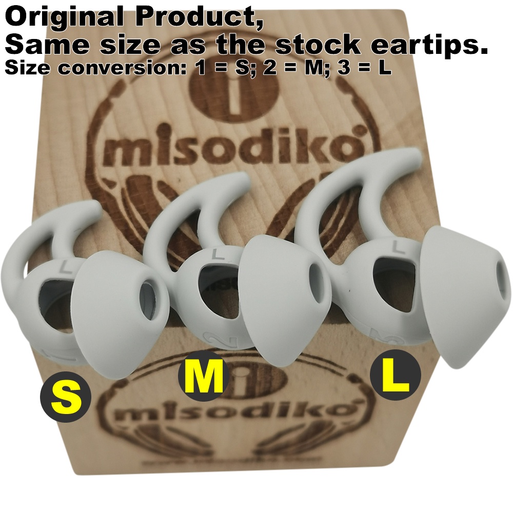 misodiko Silicone Eartips Ear Wings Replacement for Bose QuietComfort ...