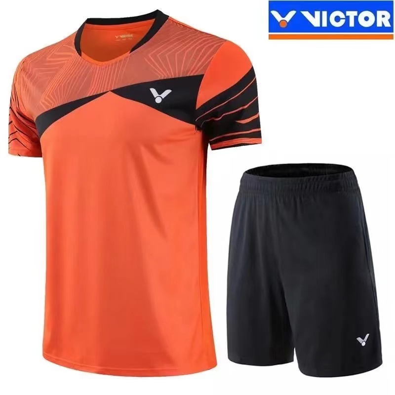 Victor's new badminton clothing sportswear group purchase quick-drying ...