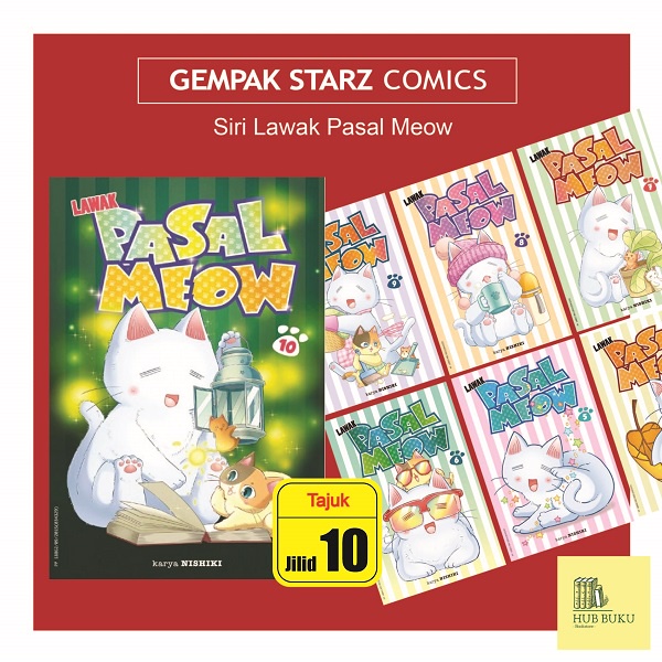 [Gempak Komik] Lawak Pasal Meow, Jilid 1-11 KADOKAWA GEMPAK STARZ ...