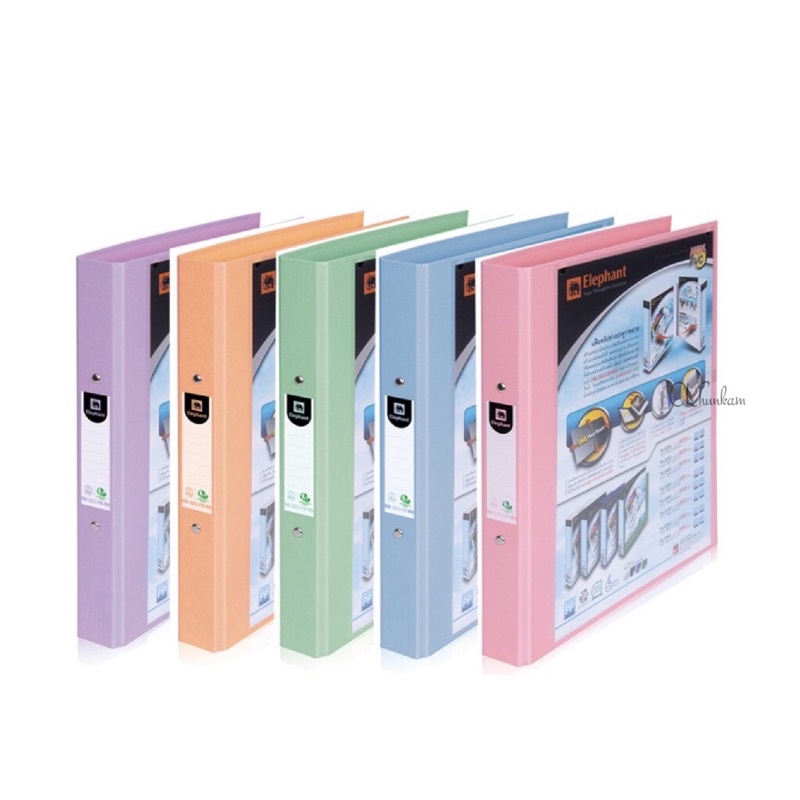 2 Rings Binder A4 Size [ELEPHANT Model 221vb] Pastel Color. | Shopee Malaysia