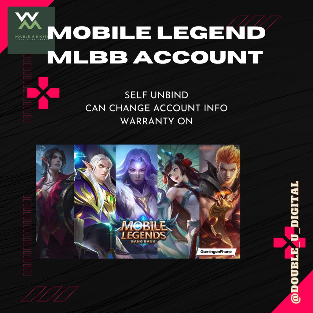 Mobile Legends Akaun MLBB Account | Shopee Malaysia
