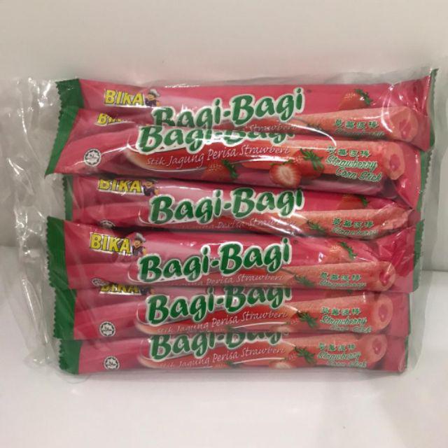 Bika 8pcs Keropok Bagi Bagi Pika Corn Stick Childhood Snack Makanan ...