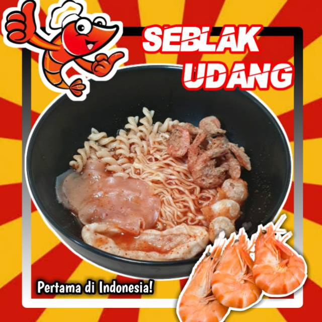 Seblak Instant Shrimp, SEBLAK CUANKI Instant Spicy Sauce, CRISPY Shrimp ...