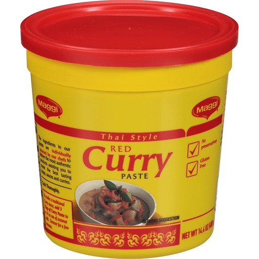 MAggi red curry paste, 380g | Shopee Malaysia