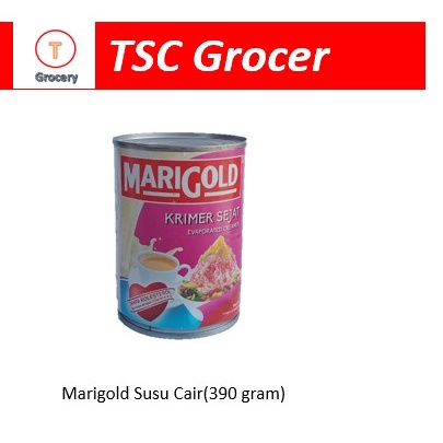 Marigold Susu Krimer Sejat 390 g / Susu Cair/ Evaporated Milk | Shopee ...