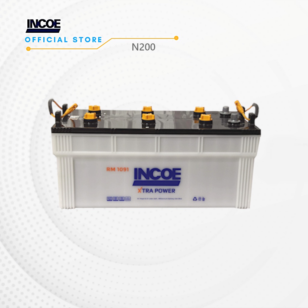 INCOE N200 (190H52) Conventional Wet Battery / Klang Valley | Shopee ...