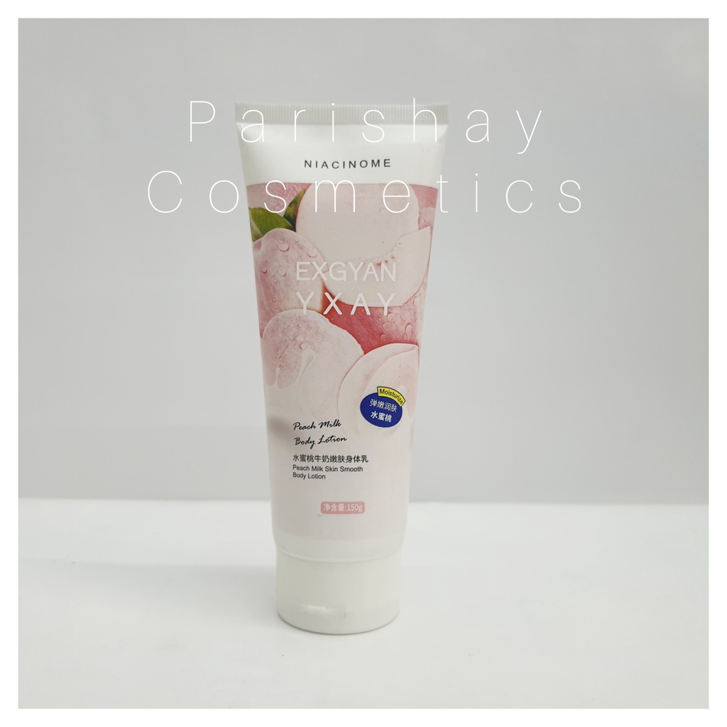 EXGYAN Peach Milk Body Lotion 150g | Shopee Malaysia