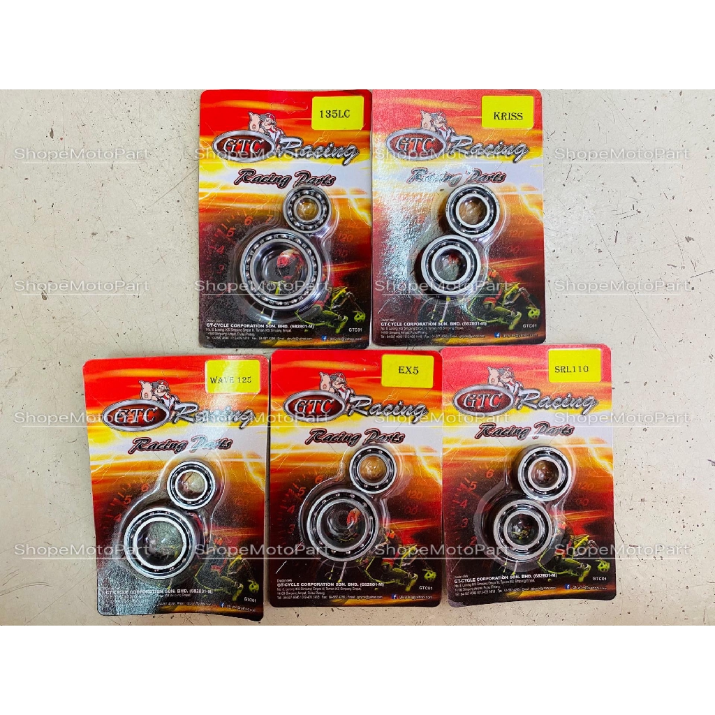 GTC CAMSHAFT CAM SHAFT BEARING RACING LC135 135LC LC 135 EX5 DREAM HP WAVE 125 W125 WAVE125 ...