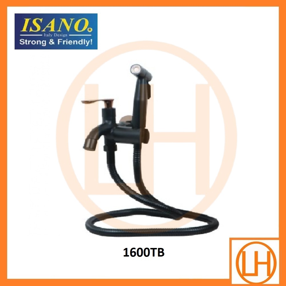 ISANO SUS304 Two way Tap c/w Tap and Bidet - 1600TB - Black Matt ...