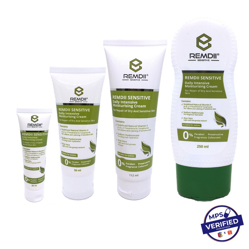 Remdii Sensitive Eczema Cream (Intensive Moisturising) Cream [READY ...