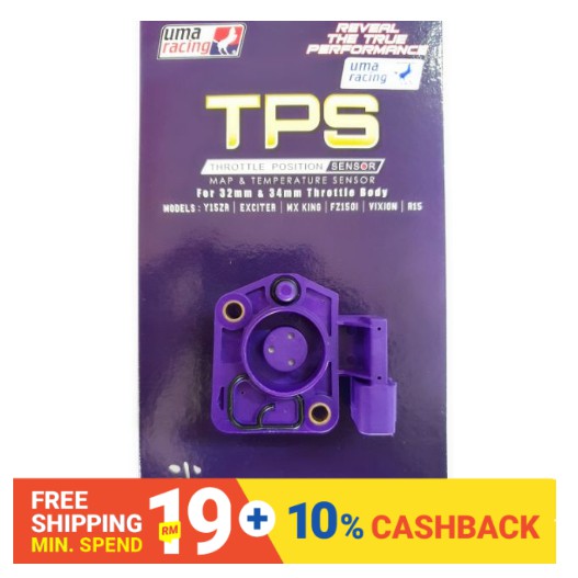 RS150/Y15ZR/R15/FZ150I UMA TPS 3 IN 1 Sensor Uma Racing Throttle ...