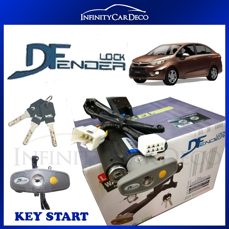 Proton Persona 2016 2017 2018 2019 Key Start Auto Manual Dfender ...
