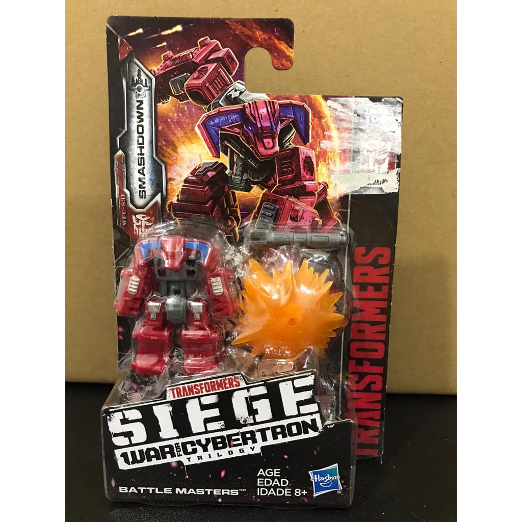 Transformers Siege WFC-S31 Battle Master Smashdown | Shopee Malaysia