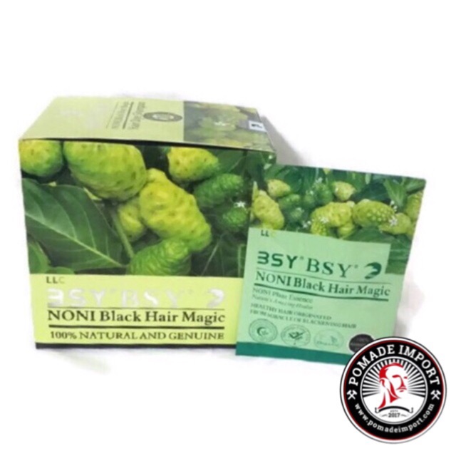 BSY Noni Black Hair Magic 1 box (20 X 20ml/sachet) | Shopee Malaysia