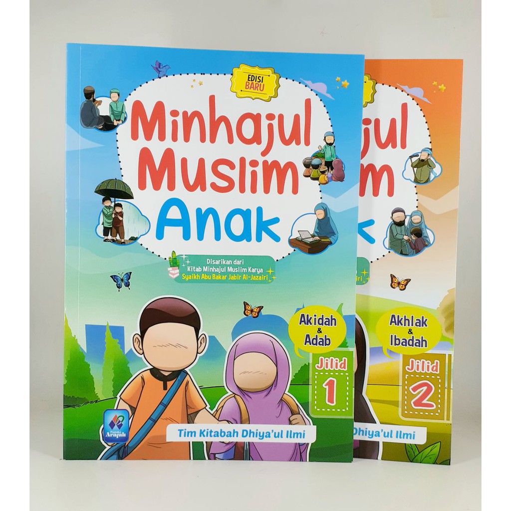 Minhajul Muslim Children's Book Volume 1-2 - Arafah Library | Shopee ...