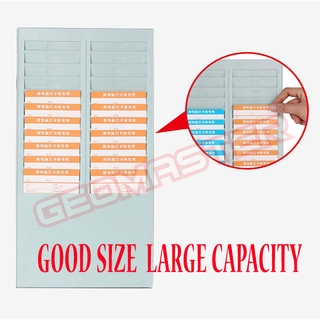 Punch Card Holder , Punch Card Rack , Time Card Rack - 24 Slot | Shopee ...