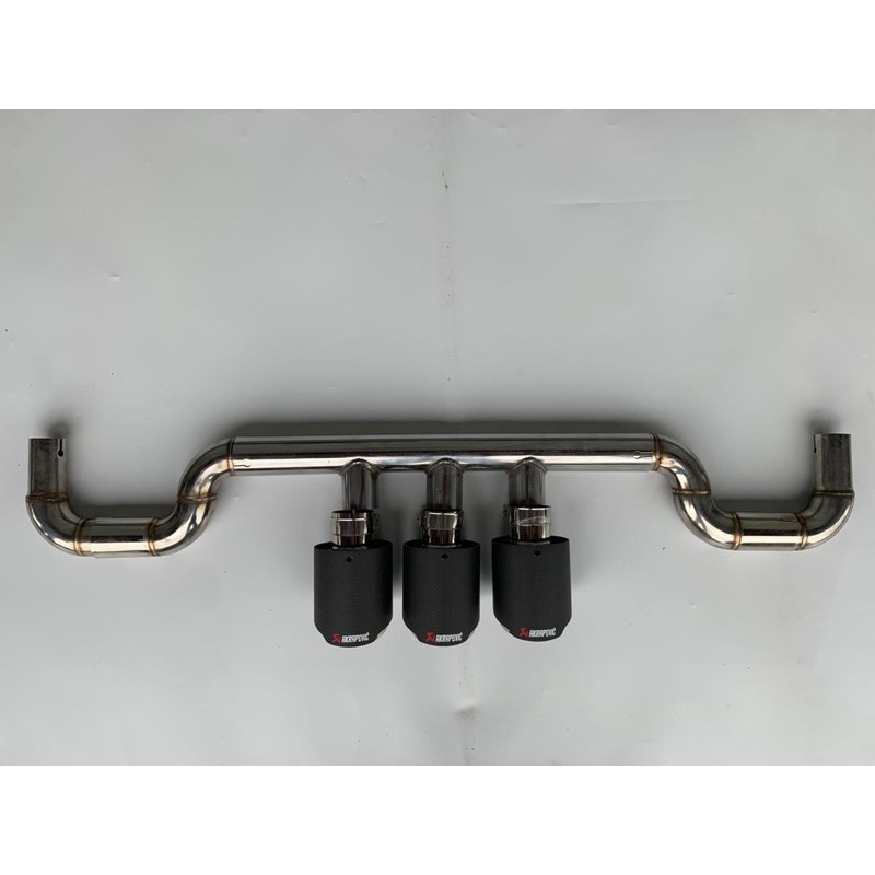 Honda Civic Fc 1.5L Turbo Tc Tcp Type R 3pcs Carbon Fiber Car Exhaust ...