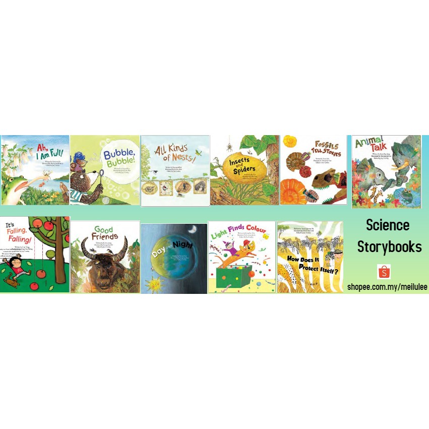 Science Storybooks from Korea x33 | Shopee Malaysia