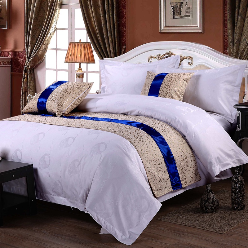 Bed Runner Soft No Fading Modern Bed Scarf Bedding Scarf Protection for ...