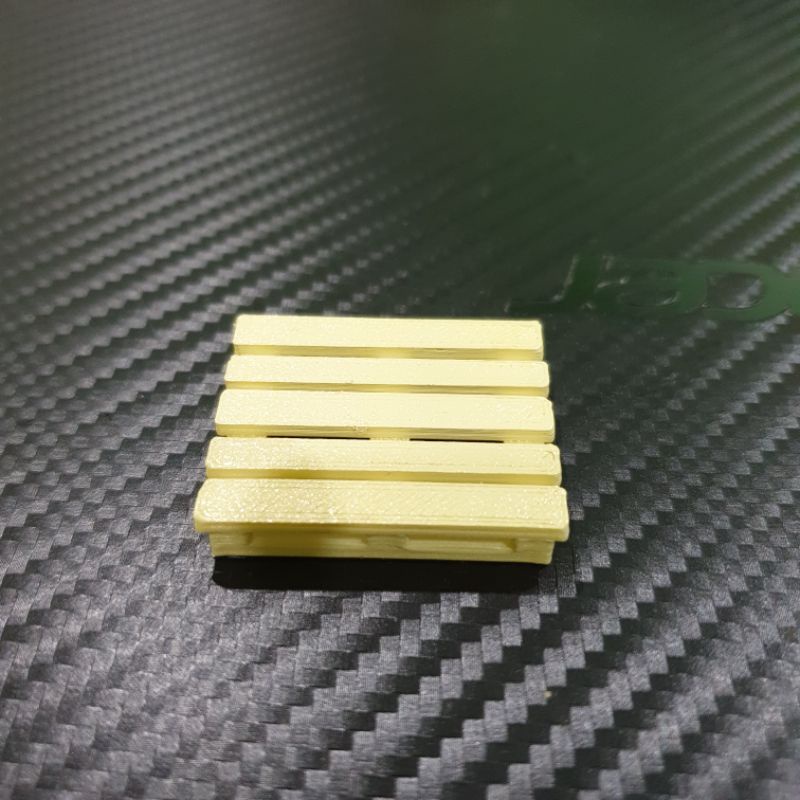 Pallet Wood Pelapik Kayu Pallet 1/64 Diorama Diecast White Sand Brown ...