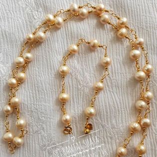 set rantai mutiara sabah dan gelang tangan mutiara sabah, Mutiara Asli Sabah | Shopee Malaysia