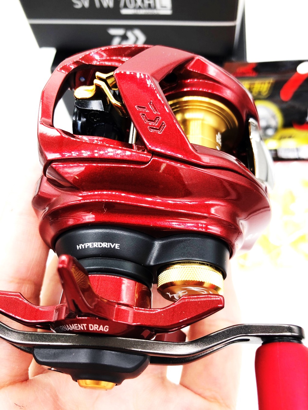 DAIWA 2022 SALAMANDURA SV TW 70HL 70XHL SV Spool ULTRALIGHT FINESSE Bait casting Reel ,MALAYSIA ...