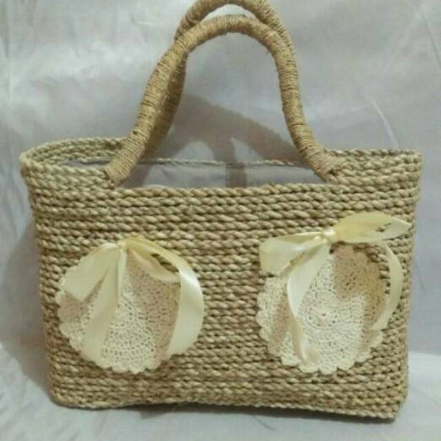 Rara pandan Woven Bag (Ribbon Box) | Shopee Malaysia