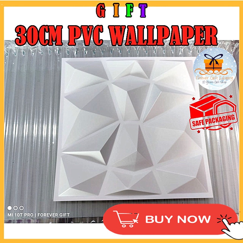 GIFT 30CM Gaming wall decoration 3D wallpaper Diamond PVC wallpaper ...