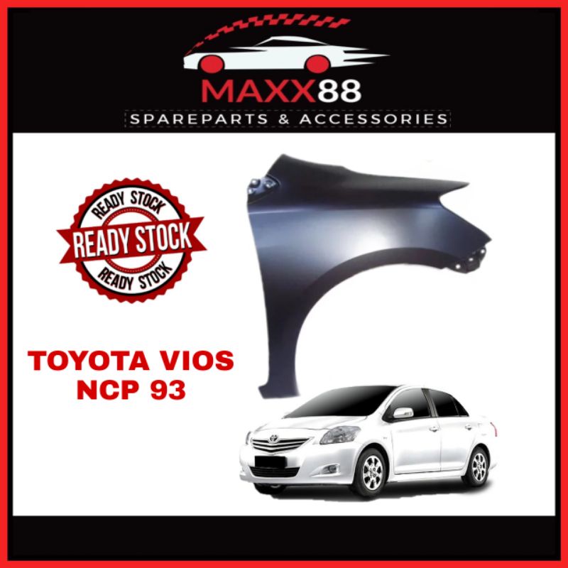 TOYOTA VIOS NCP 93 2008 YEAR FRONT SIDE FENDER BUANTAN MALAYSIA ...