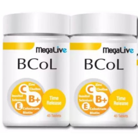 MEGALIVE BCOL (45 Tab +45 Tab +15 Tab) | Shopee Malaysia