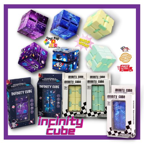 TOYSPOP Magic Cube Fidget Cube Infinity Cube Kids Adult Mini Infinity ...