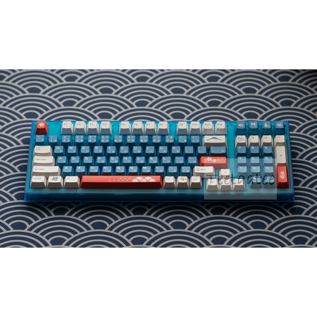 [FREE SHIPPING] Fuji Sakura | PBT | Cherry Profile Keycaps (READY STOCK ...