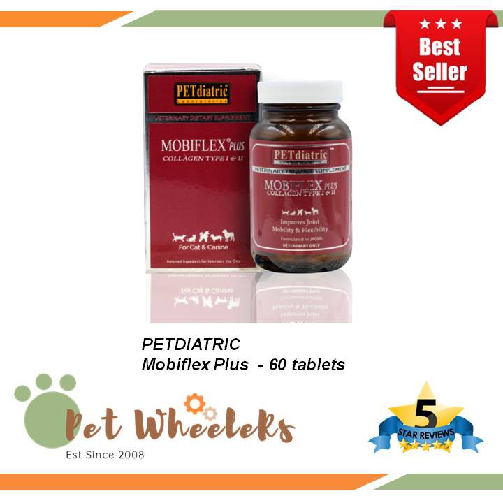 Petdiatric Mobiflex Plus For Dog Cat (60 Tablets) | Shopee Malaysia