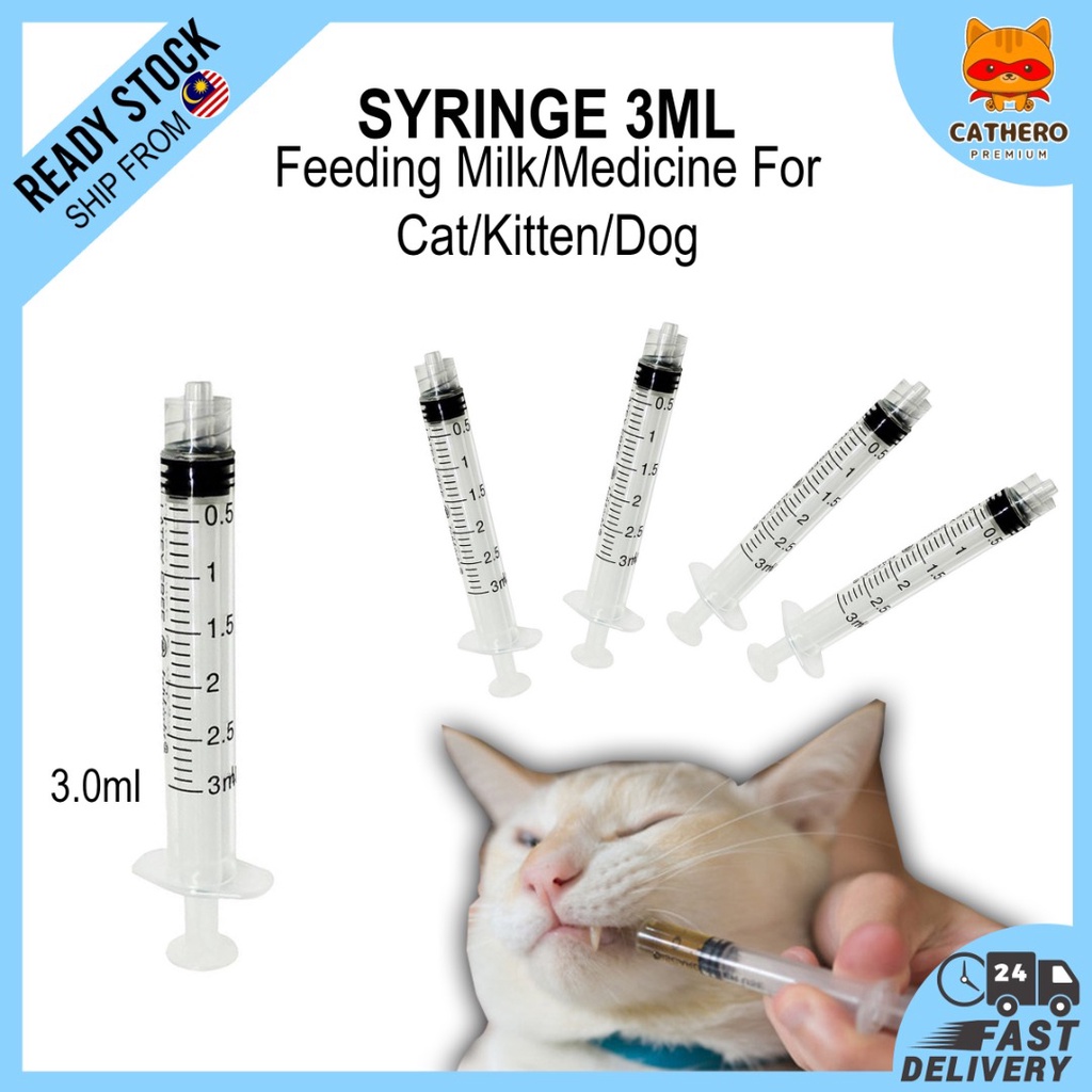 PICAGARI 3ML / SYRINGE 3ML - For Feeding Milk / Medicines | Shopee Malaysia