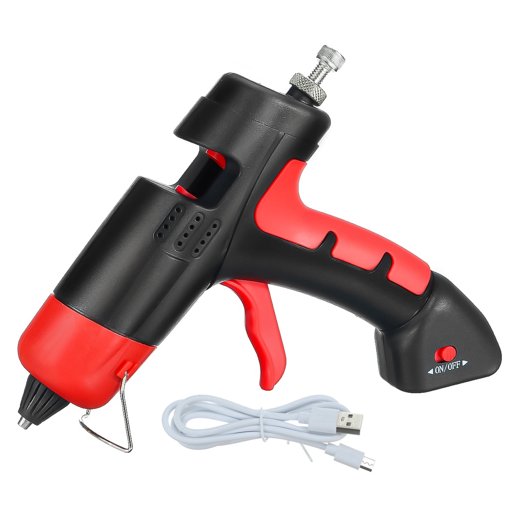 3.7V 580W Rechargeable Cordless Hot Melt Glue Guns 5000 mAh Lithium ...