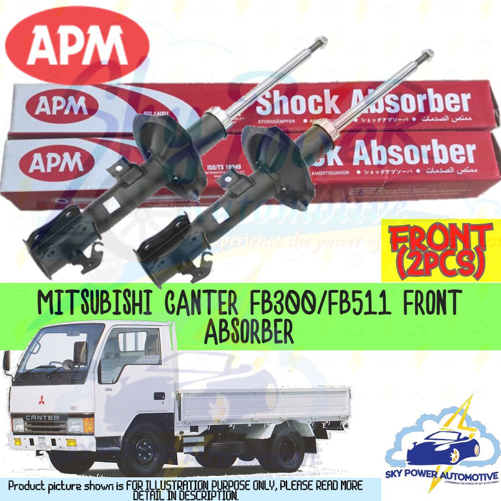 MITSUBISHI CANTER (FB300/FB511) APM SHOCK ABSORBER (FRONT 2PCS ...
