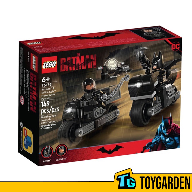 LEGO DC Batman 76179 Batman & Selina Kyle Motorcycle Pursuit (149 ...