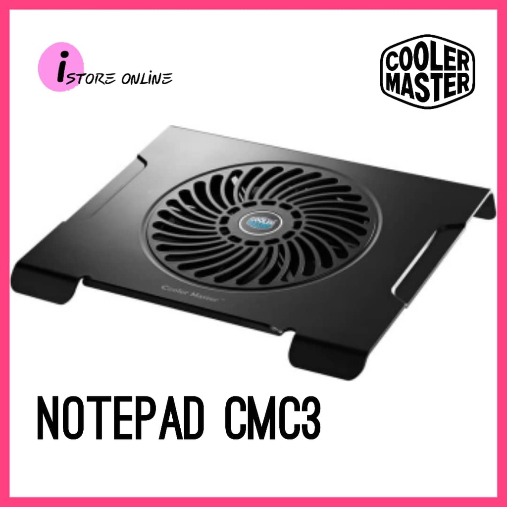 Cooler Master Notepal CMC3 Cooling Pads with Silent 200mm fan /Supports ...
