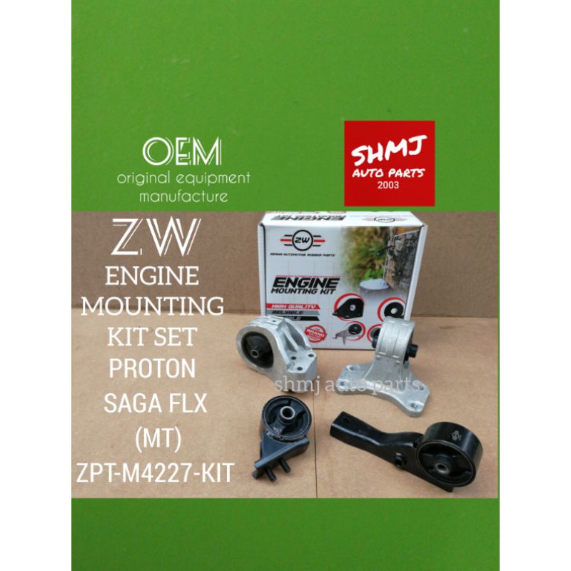 PROTON SAGA FLX ENGINE MOUNTING SET AT/MT | Shopee Malaysia