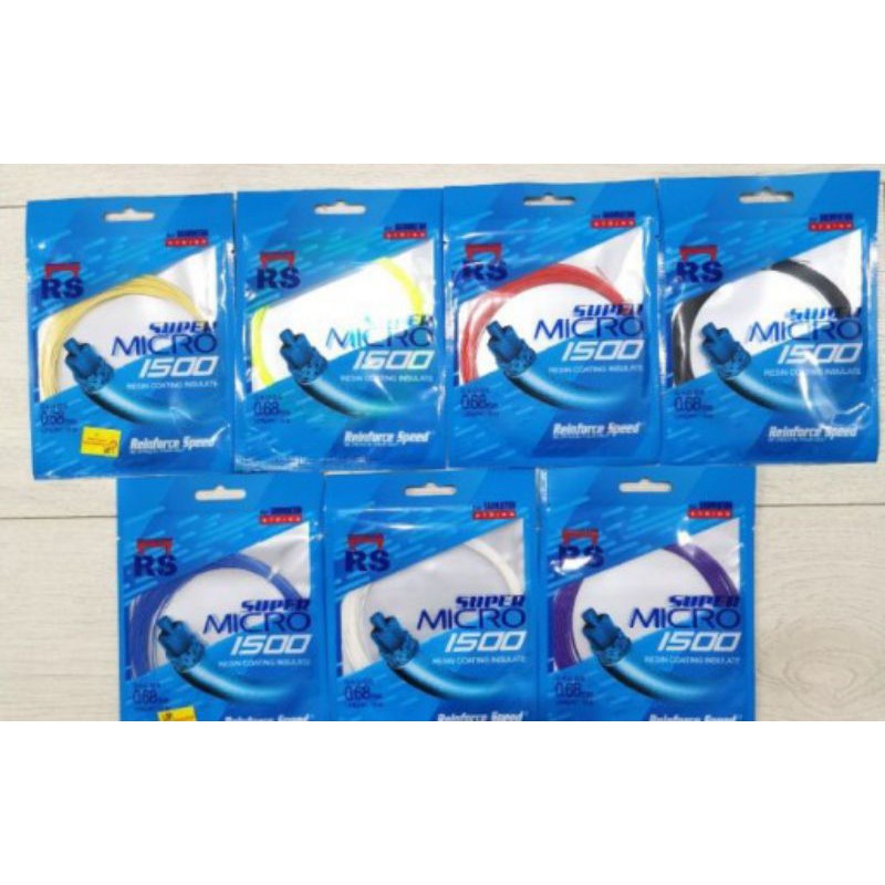 Original RS Super Micro 1500 Badminton Strings | Shopee Malaysia