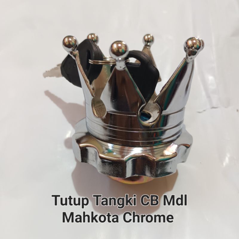 Honda CB Motorcycle Tank Cover Crown Model Chrome | Shopee Malaysia