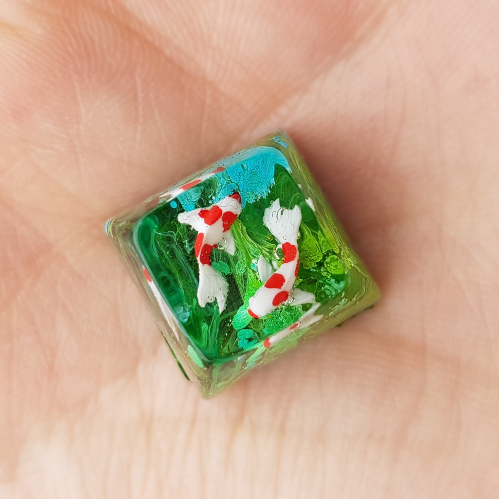 Koi fish Keycap decorates SA R1 mechanical keyboard | Shopee Malaysia