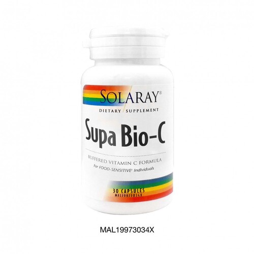 SOLARAY SUPA BIO-C 30 CAPS (BUFFERED VITAMIN C FORMULA) | Shopee Malaysia