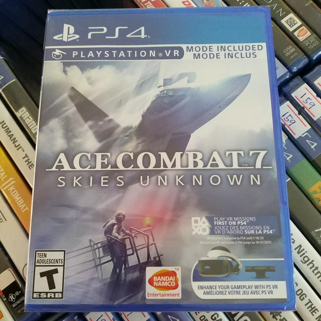 PS4 GAME ACE COMBAT 7 SKIES UNKNOWN [NEW] | Shopee Malaysia